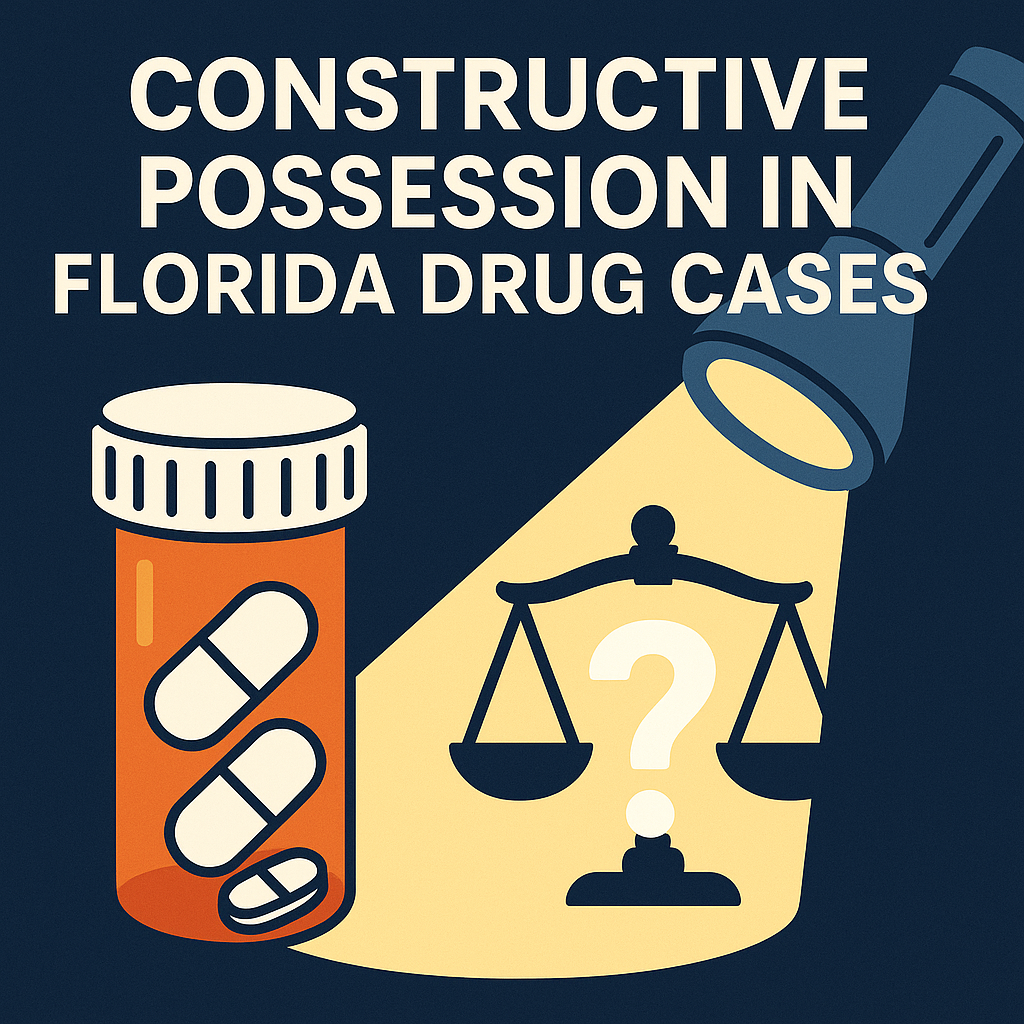 Constructive Possession in Florida Drug Cases: Beating the Presumption