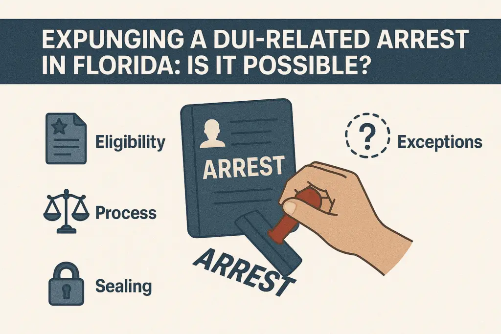 Expunging a DUI-Related Arrest in Florida | Is It Possible?