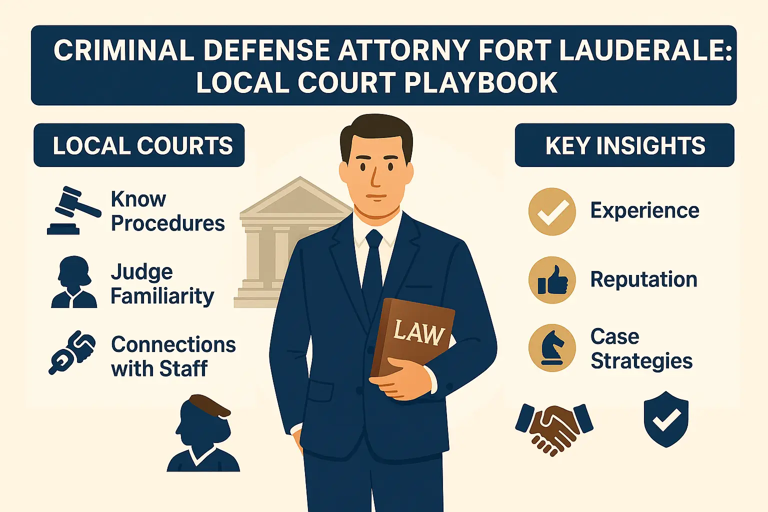 Criminal Defense Attorney Fort Lauderdale: Local Court Playbook