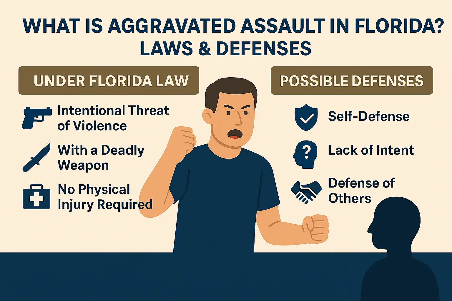 What Is Aggravated Assault in Florida? | Laws & Legal Defenses