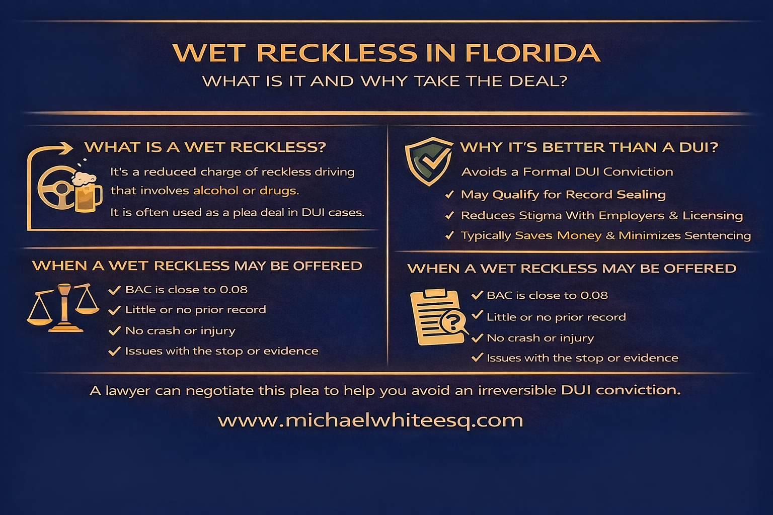 Wet Reckless Florida | Fort Lauderdale DUI Defense Lawyer