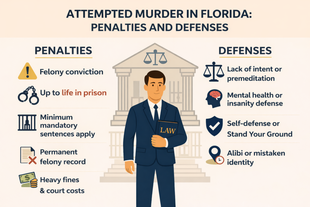Attempted Murder Charges in Florida: What Prosecutors Must Prove